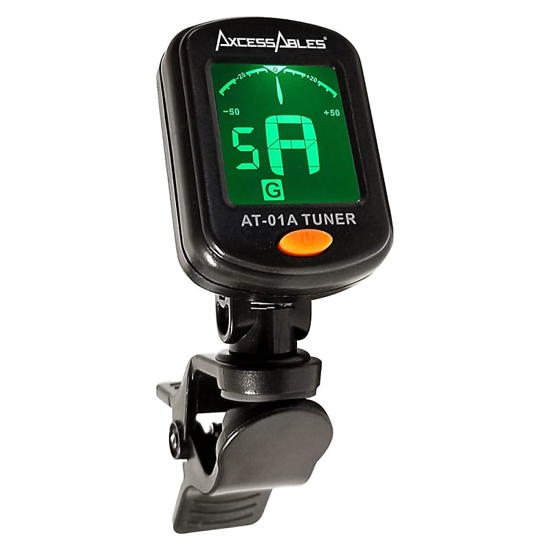 Versatile 2-inch Clip-on Instrument Tuner | Chromatic Tuner | Reverb