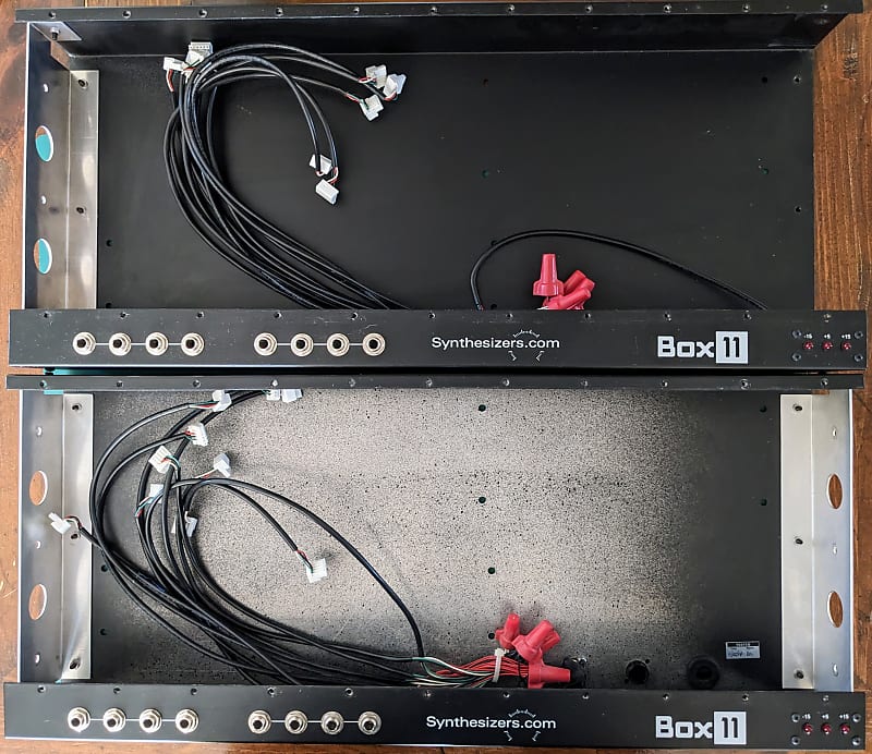 Synthesizers.com QCB11 Box11 Cabinet with Power Harness - | Reverb