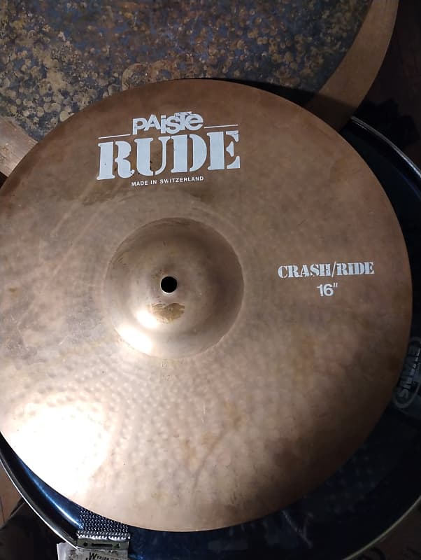 Paiste Rude 1981 to 1985 - Great | Reverb