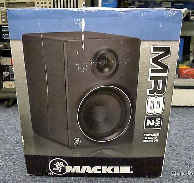 Mackie MR-8 MKII PAIR OF SPEAKERS - IN BOX, NEVER USED! | Reverb