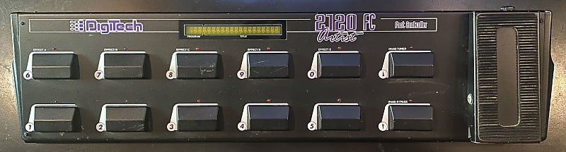DigiTech 2120 FC Artist Foot Controller With Expression Pedal | Reverb