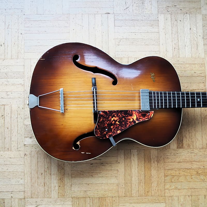 Hofner 449 archtop ~1960-62 with pickup | Reverb