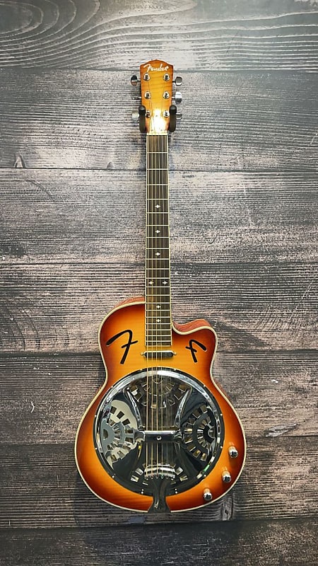 Fender FR-50CE Resonator Guitar (Atlanta, GA) | Reverb