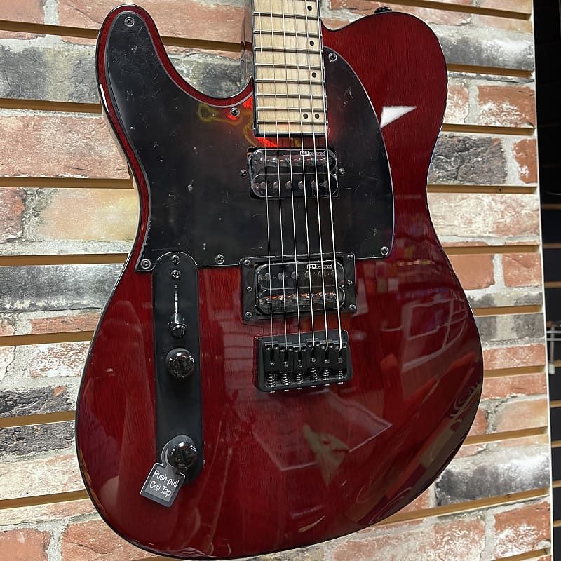 LTD TE-200 See Through Black Cherry Left Hand | Reverb