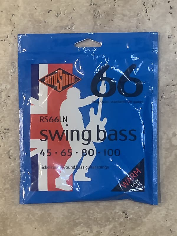 Rotosound RS66LN Swing Bass Strings (45-100 gauge) | Reverb