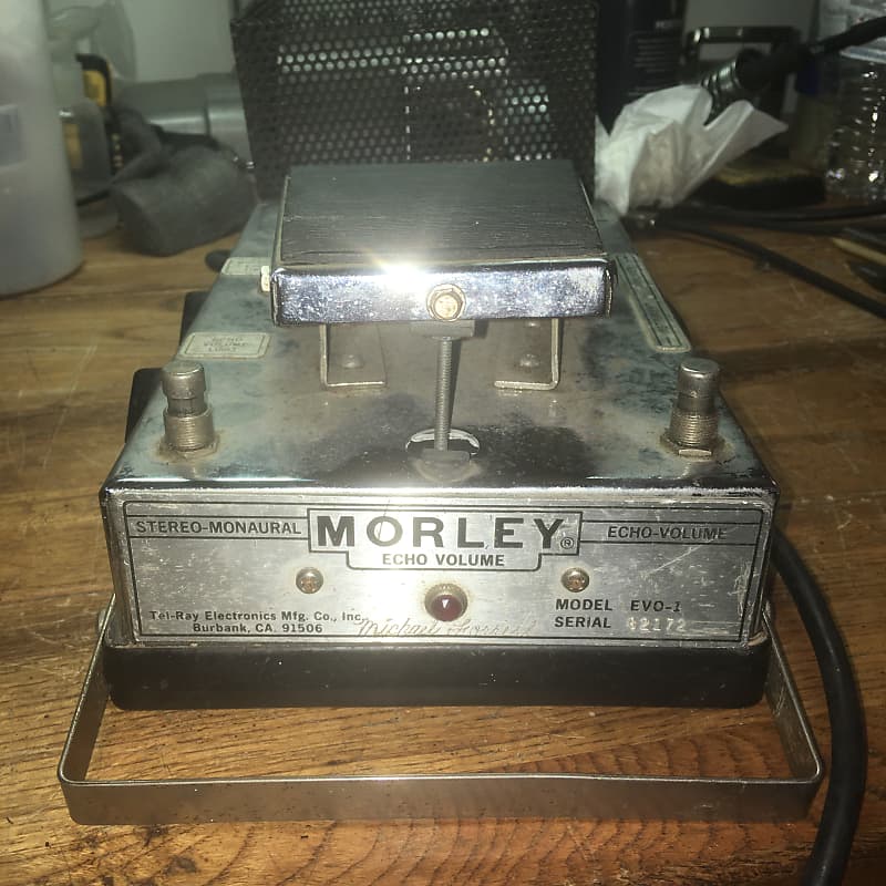Morley EVO-1 oil can delay for repair | Reverb