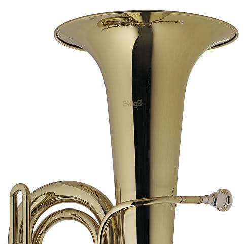 Stagg WS-BT235S BBb Tuba, Top action: 3 pistons Brass | Reverb