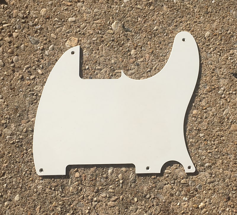 Vintage Reissue Old Parchment Telecaster Fender Pickguard | Reverb