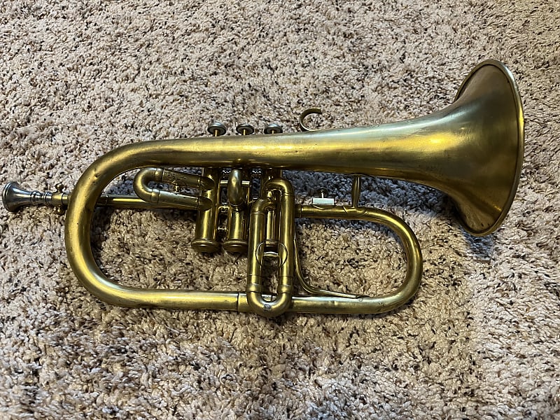 Couesnon Eb Soprano Flugelhorn w/ original mouthpiece 1909 - | Reverb