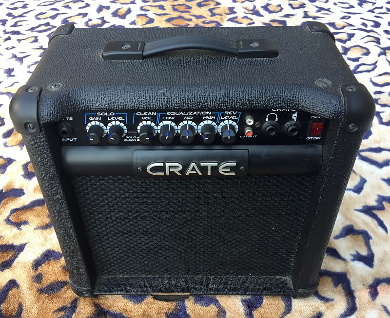 Crate GT15R Combo Guitar Practice Amp w/ Reverb | Reverb