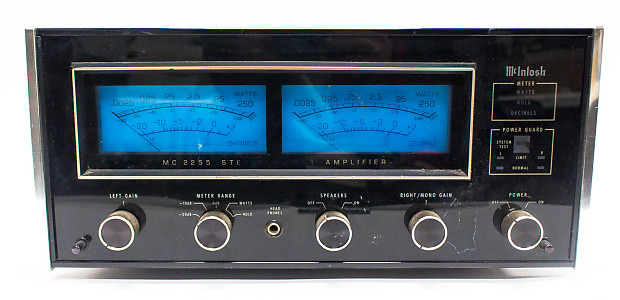 McIntosh MC 2255 Solid State Stereo Power Amp Amplifier - | Reverb