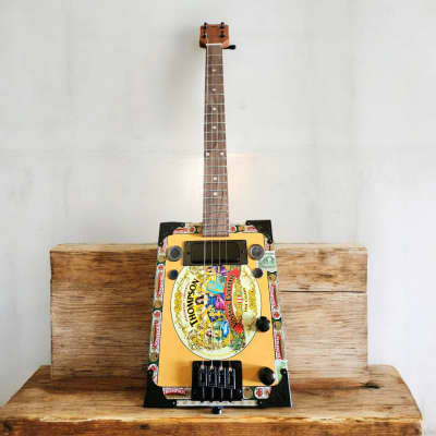 Cigar Box Guitar 4 String | Reverb