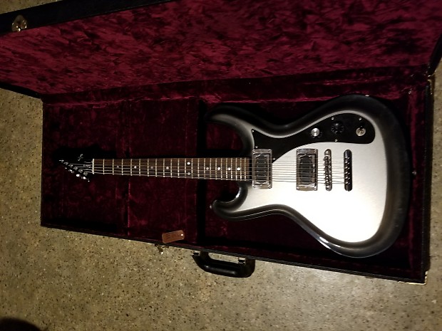 First Act Custom (Mosrite Style) 2009 Silverburst | Reverb