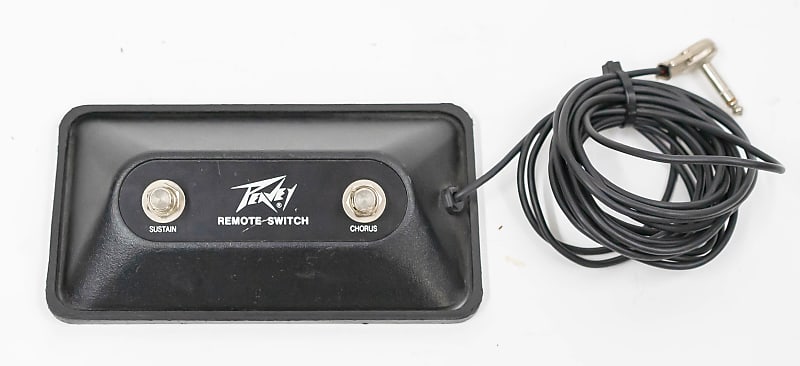 Peavey 2 Button Footswitch for Peavey Amps with 1/4" Plug - | Reverb