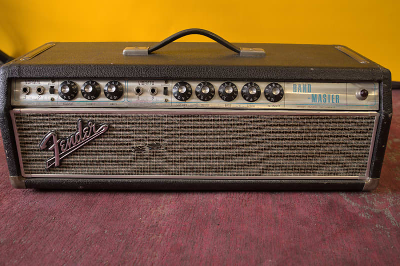 Fender Drip Edge Bandmaster Head (1968) | Reverb UK