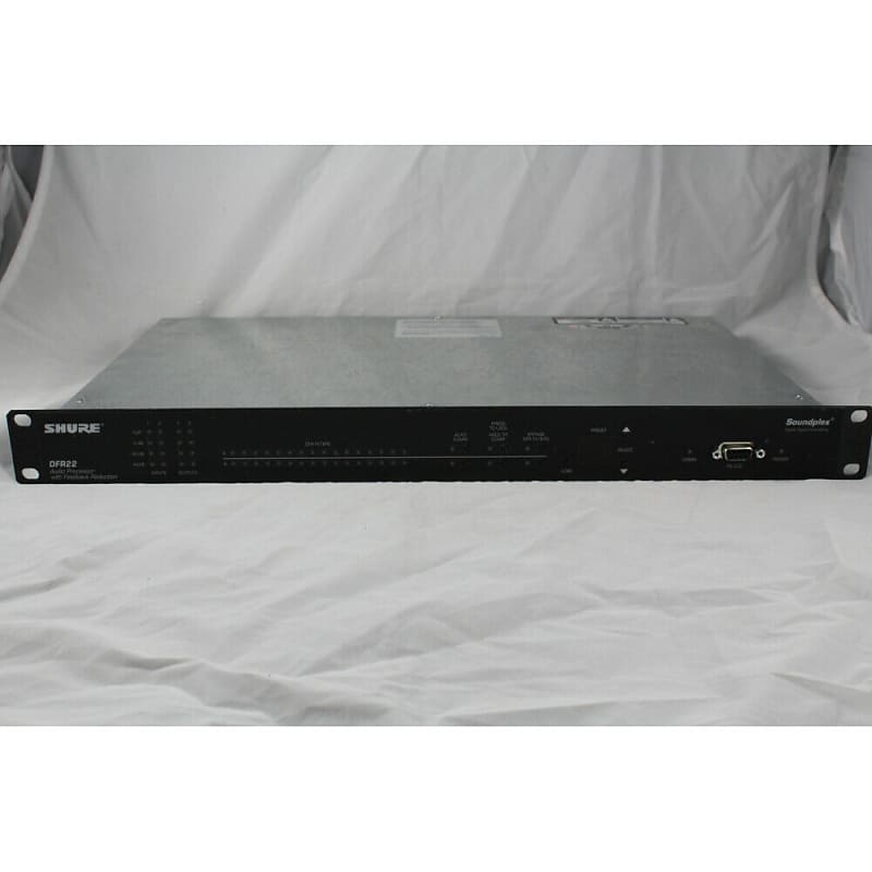 Shure DFR22 Audio Processor | Reverb