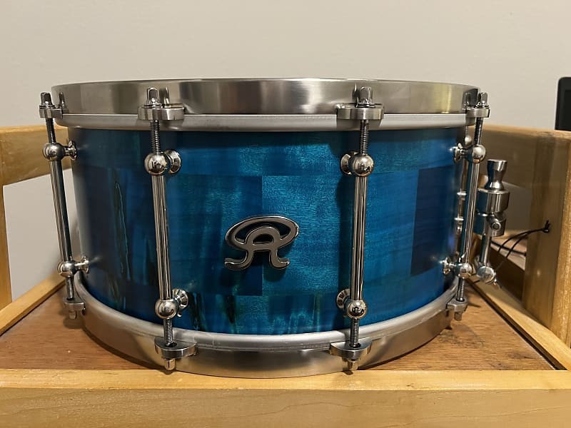 Angel "Suellen" 6.5x14", 10 Lug, Poplar Segmented Shell Snare | Reverb