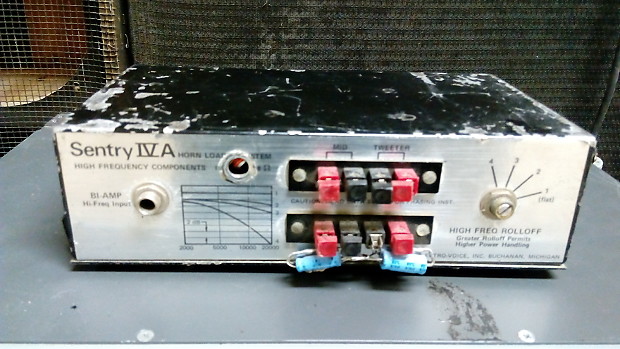 Electro Voice Sentry IV Crossover Pair | Reverb