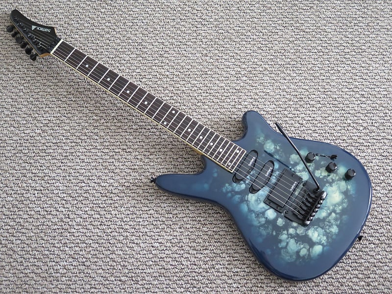 Samick MK560MSBL in Blue Marble Burst - Korea - 1993 | Reverb