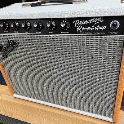 Fender '65 Princeton Reverb Amp Reissue Two-Tone Orange White | Reverb