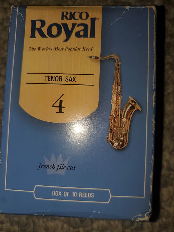 Rico Royal Tenor Sax Reeds | Reverb