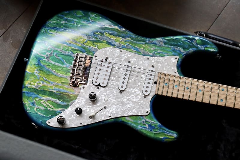 James Tyler Studio Elite Caribbean Shamear Swamp Ash 2019 | Reverb