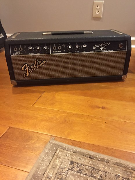 Fender Vintage Blackface Bassman 1965 AA864 circuit | Reverb
