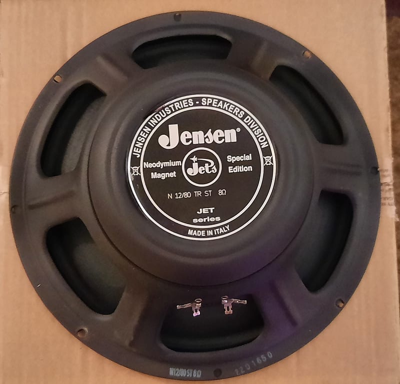 Jensen Tornado Stealth 80 12" 8 ohm (Jet Series) 2023 - Black | Reverb