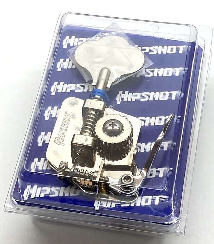 Hipshot BT2 Nickel Bass Drop D Machine Head De-tuner X-tender | Reverb