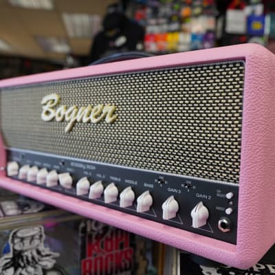 Bogner Ecstasy 50-watt Tube Head - Pink Tolex | Reverb