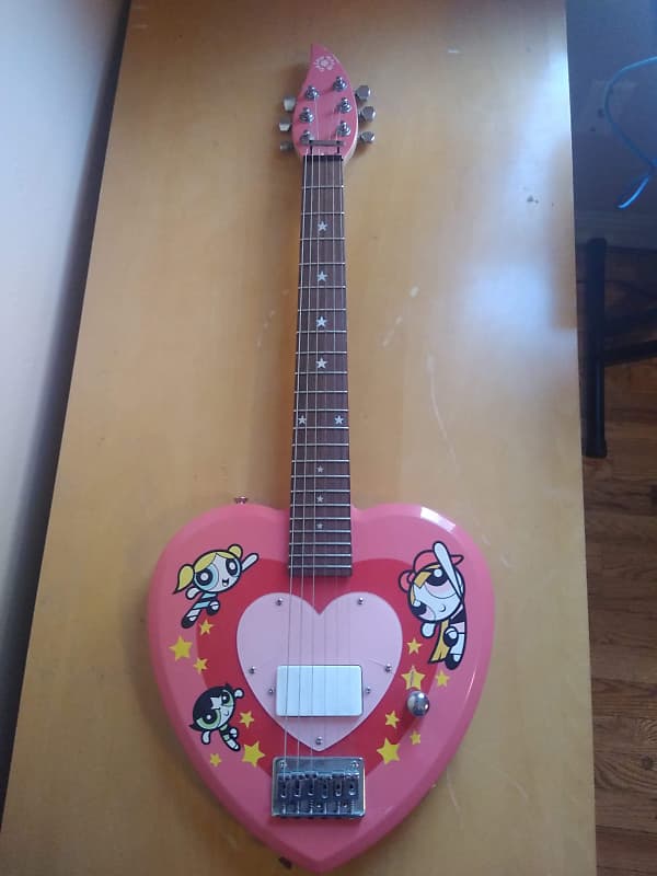 *RARE* Powerpuff Girls Guitar Collectible 1/100 | Reverb