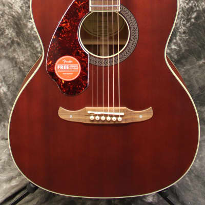 Fender Tim Armstrong Hellcat LH Lefty Mahogany Acoustic | Reverb