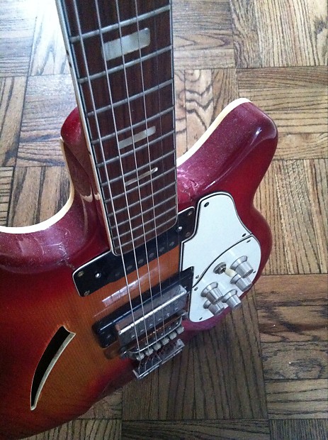 Greco 12 String Rickenbacker Clone 1970s Red Glo Burst | Reverb