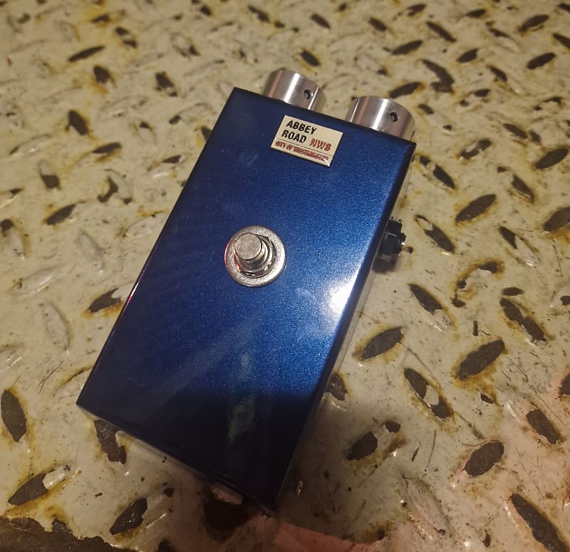 Hello Sailor Effects Abbey Road Fuzz Pearlescent Blue | Reverb