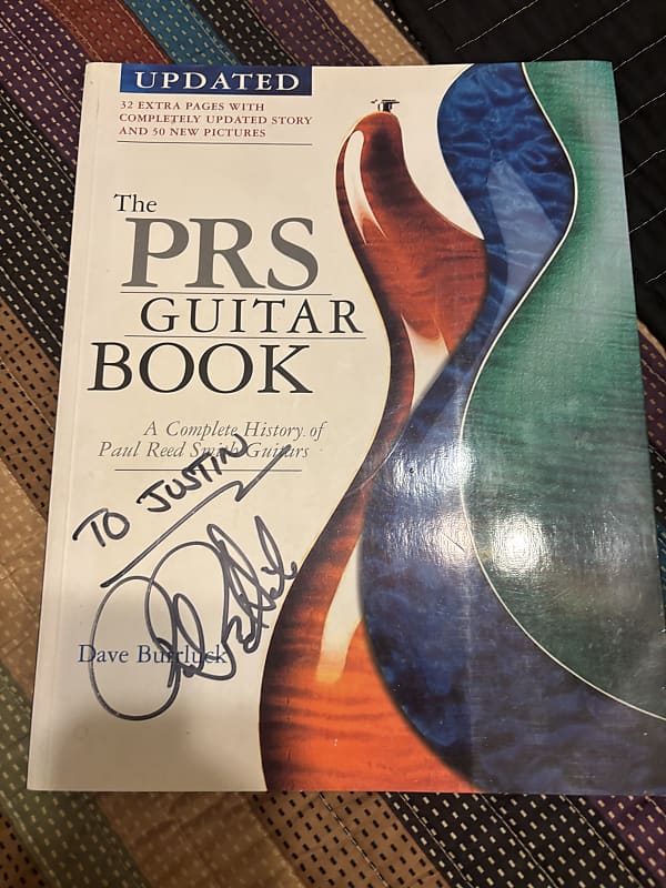 The PRS Guitar Book Signed Book | Reverb
