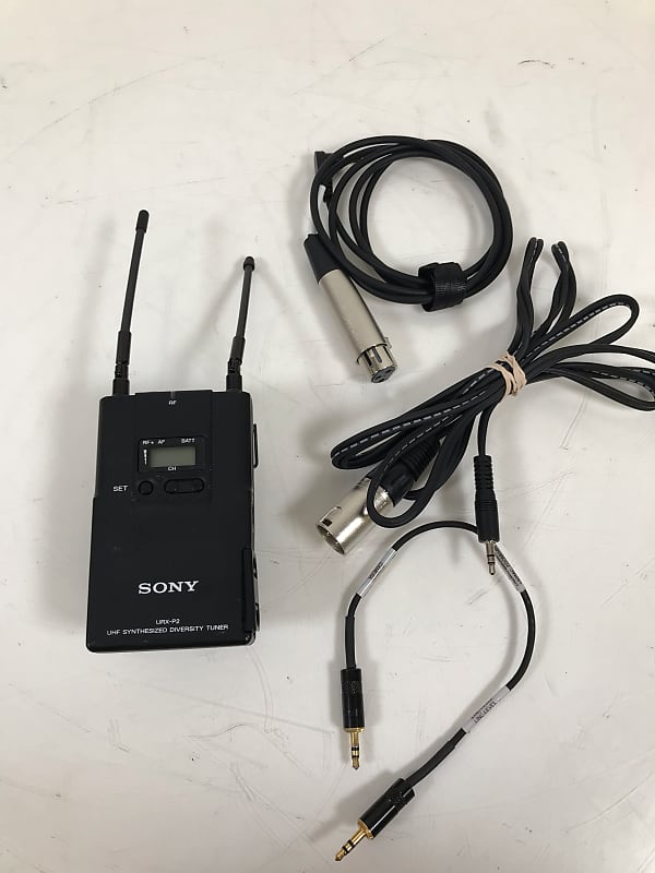 Sony URX-P2 566.125-589.875 MHz UHF Synthesized Diversity | Reverb