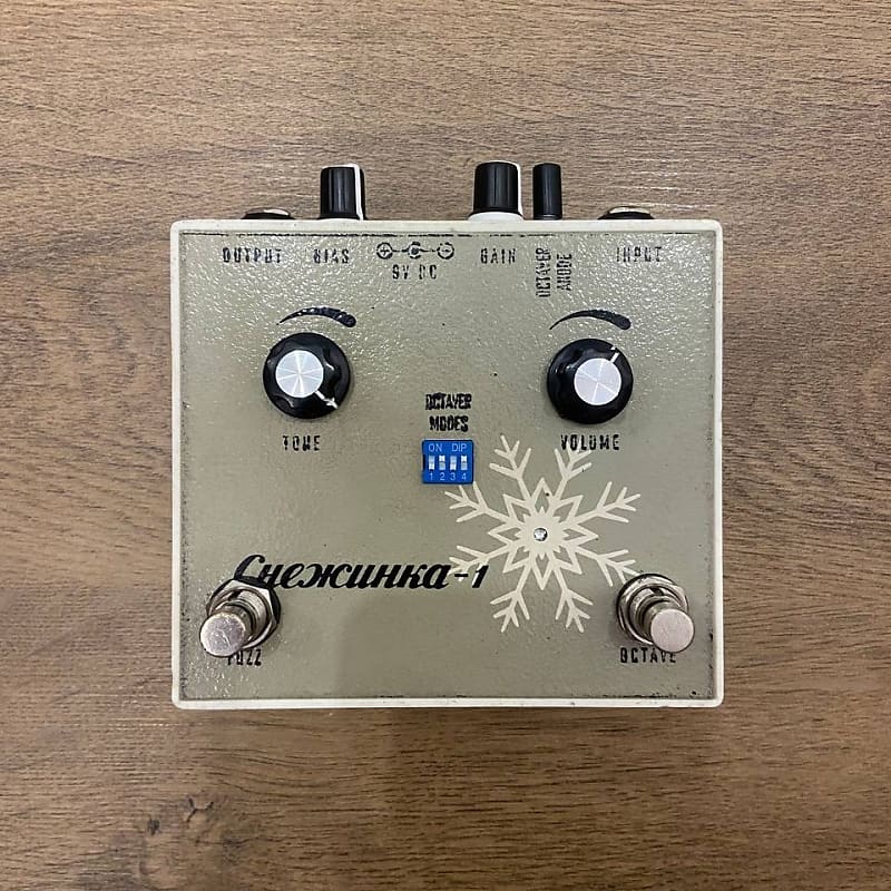Oldmusic СНІЖИНКА-1 V2 Frost Face Fuzz Face Green Ringer NOS | Reverb
