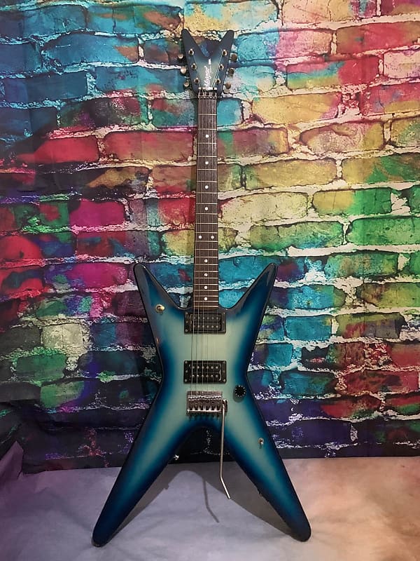 ESP/Navigator Vultan V VR-165 1983 - Metallica Blue Burst | Reverb