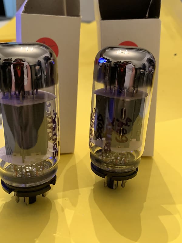Sovtek 6L6 Russian 5881 / 6L6WGC Matched Pair | Reverb
