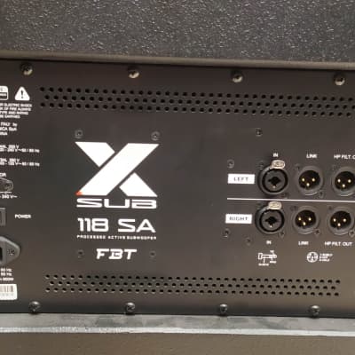 FBT X-SUB 118SA | Reverb