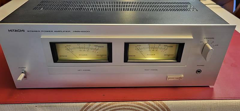Hitachi HMA-6500 1980 Brilliant Silver, Legendary Vintage | Reverb