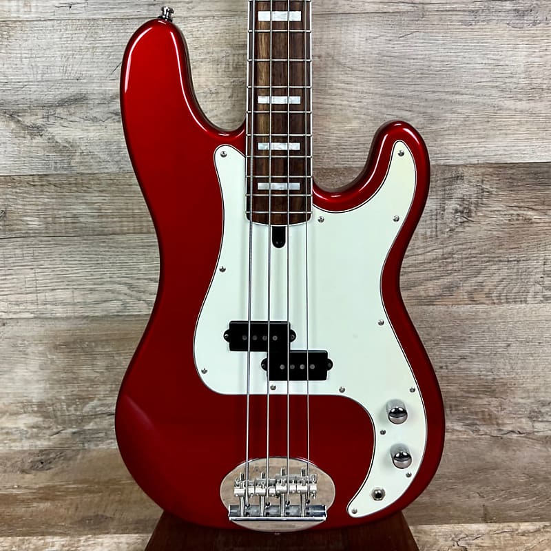 Used Lakland Donald Duck Dunn Candy Apple Red Bass Tsu12817 Reverb