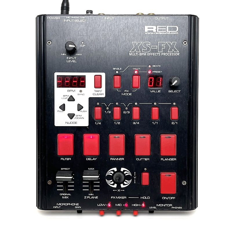 Red Sound XS-FX w/Power supply Multi BPM Effects Processor | Reverb