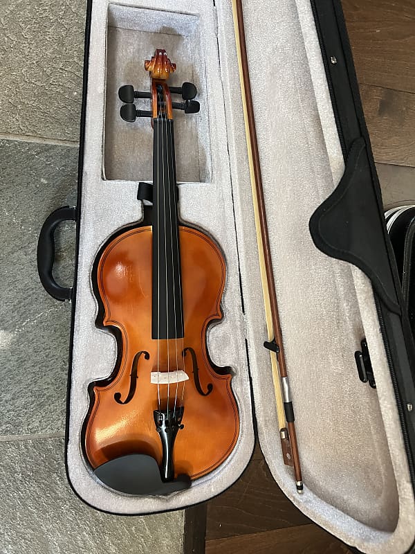 violin, 4/4 size. with case and bow. | Reverb