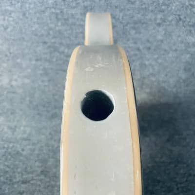 Metallic Silver Telecaster Tele Guitar String Through Body | Reverb