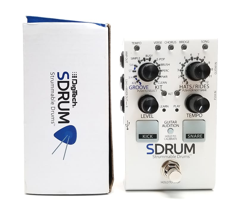 used DigiTech SDrum, Mint Condition With Box, Power Supply & | Reverb