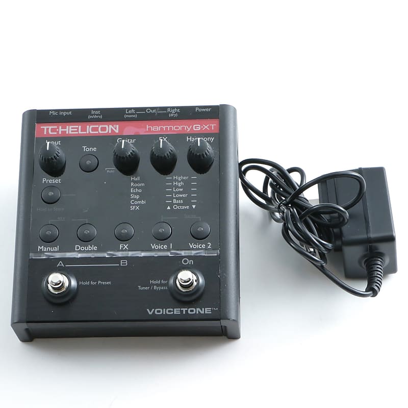 TC Helicon Voicetone Harmony G-XT Vocal Effects Pedal P-27381 | Reverb
