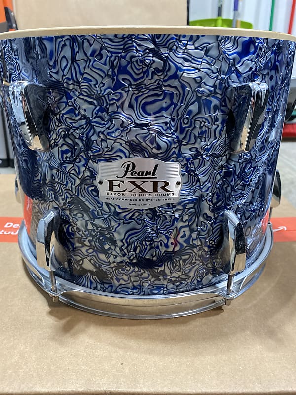 Pearl EXR Export Rack Tom Drum Prizm Blue 12”x9” | Reverb