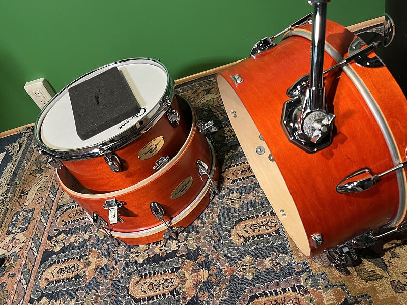 Drummers World Nesting Drums Kit Jazz Bop Drumset | Reverb
