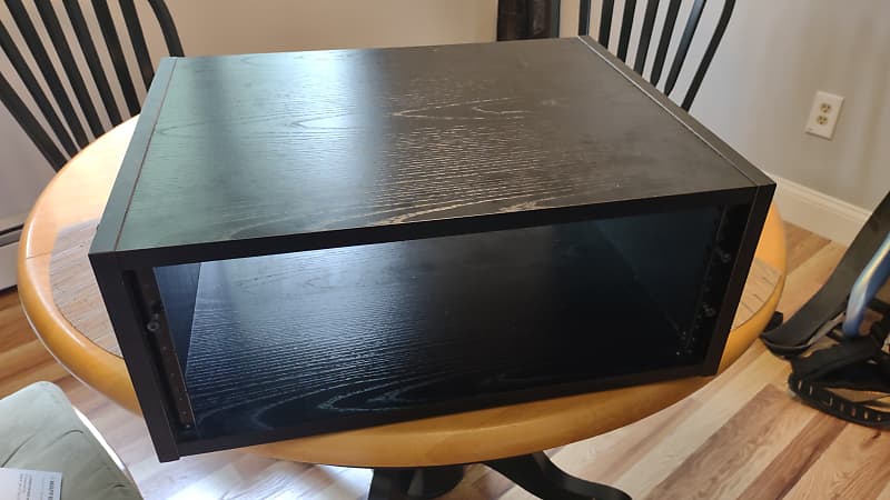 Gator Studio Rack Black 4-Space Mid 2010s - Black wood | Reverb